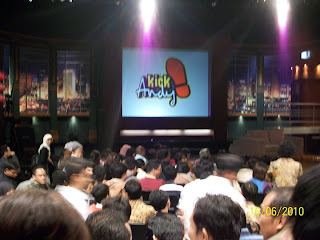 Kick Andy Off Air @ Metro TV | Din@-Blog