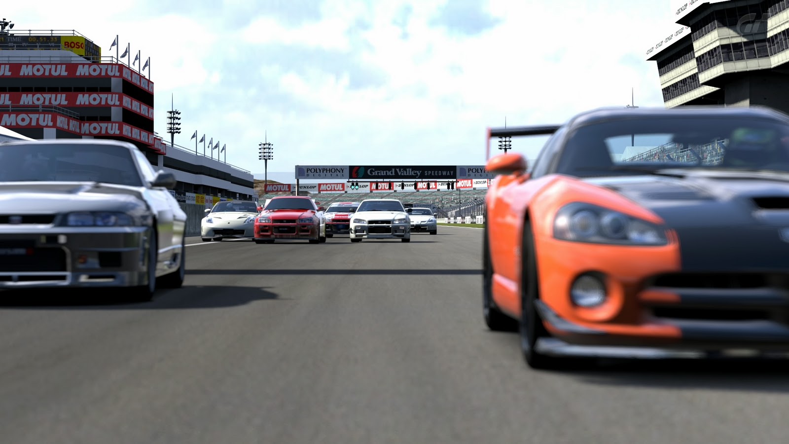 Gran Turismo 5 Photographies: Dodge Viper GTS Grand Valley Speedway