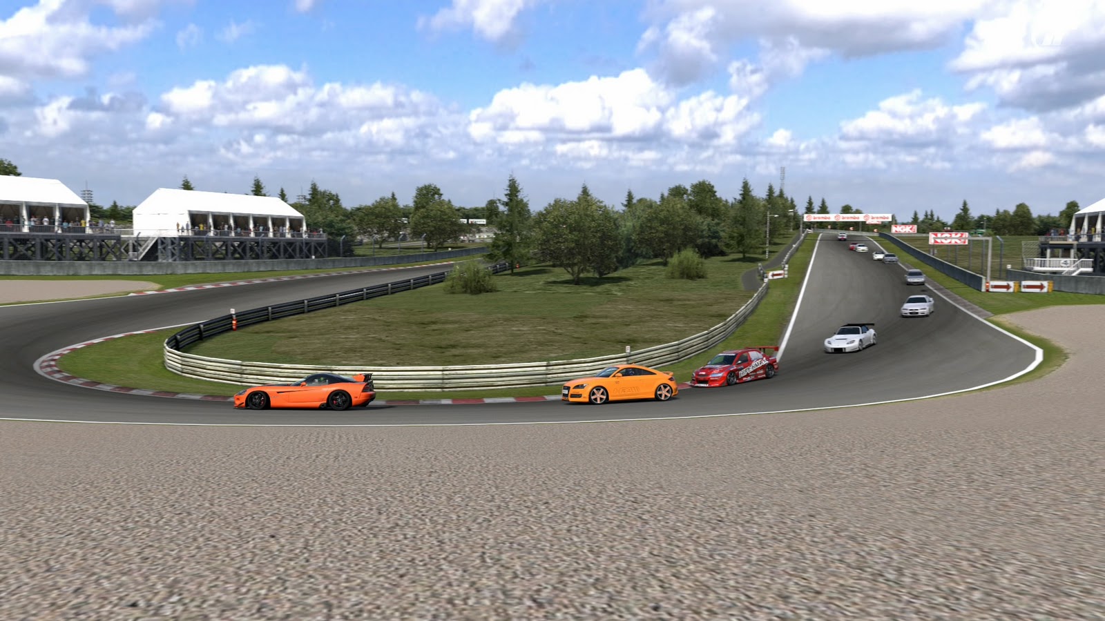 Gran Turismo 5 Photographies: Dodge Viper GTS Grand Valley Speedway