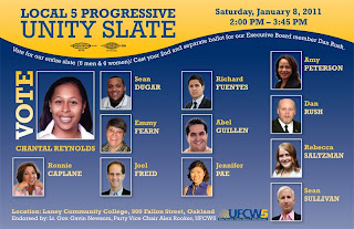 KLN Publishing, LLC: Vote for the Local 5 Progressive Unity Slate for ...