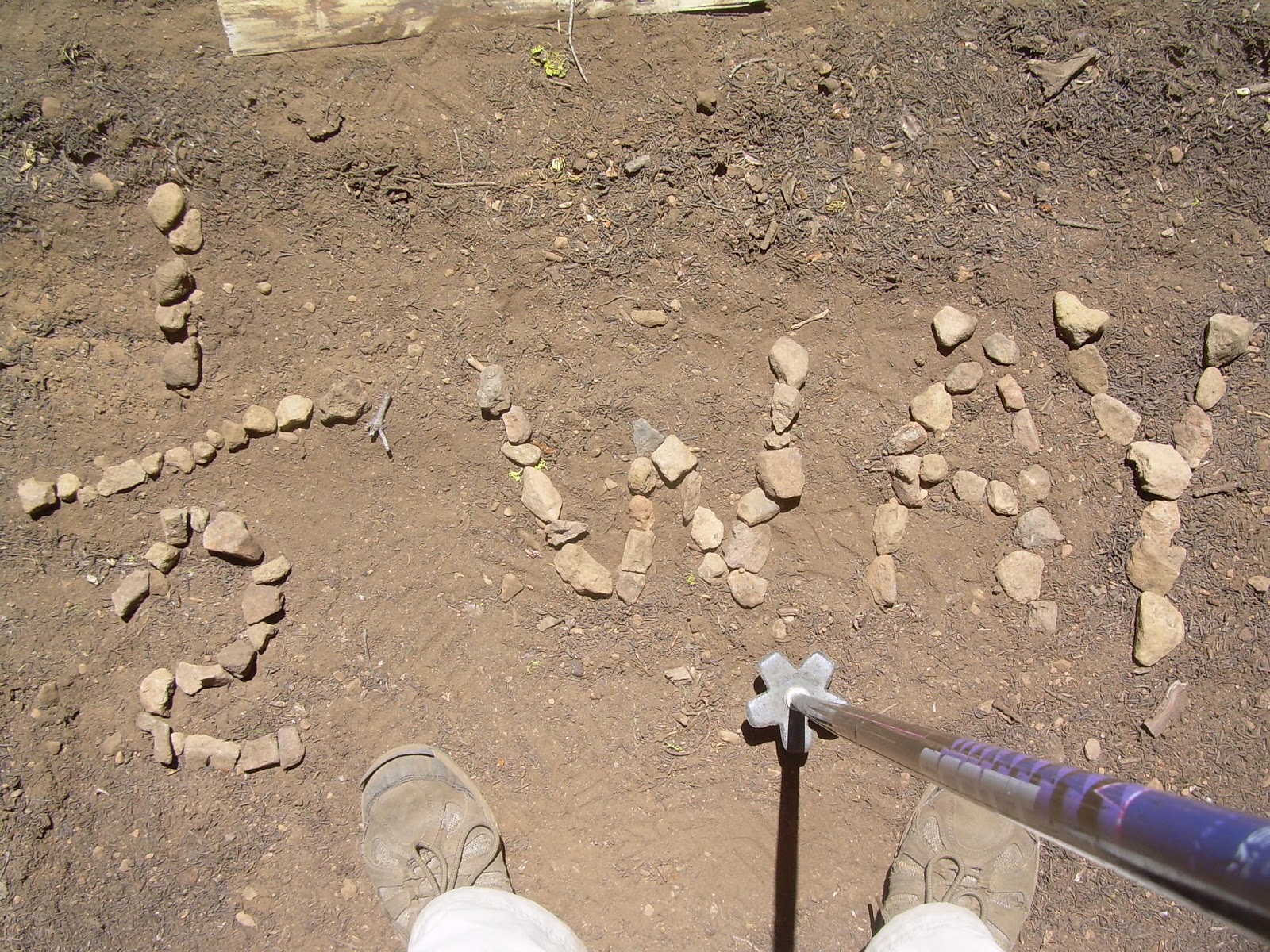 Another Long Walk: Halfway! Halfway! And One More Time... HALFWAY!