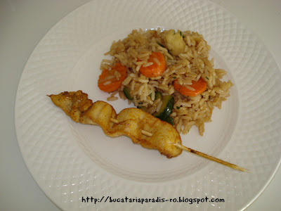 Paradise-Cuisine , Recipes &Cooking: Chicken Rubin cu orez si legume ...