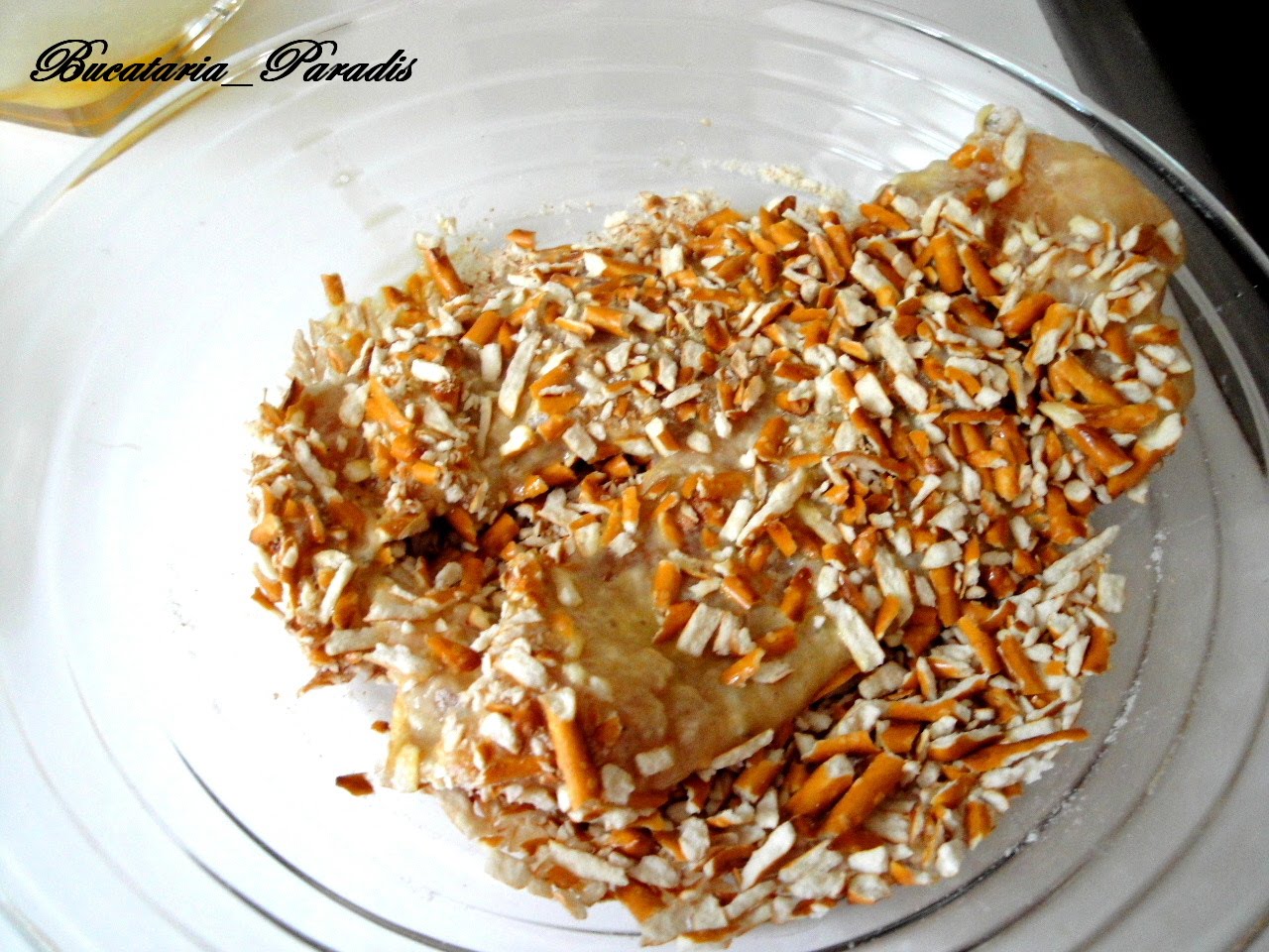 Paradise-Cuisine , Recipes &Cooking: Snitel de pui in crusta de sticksuri