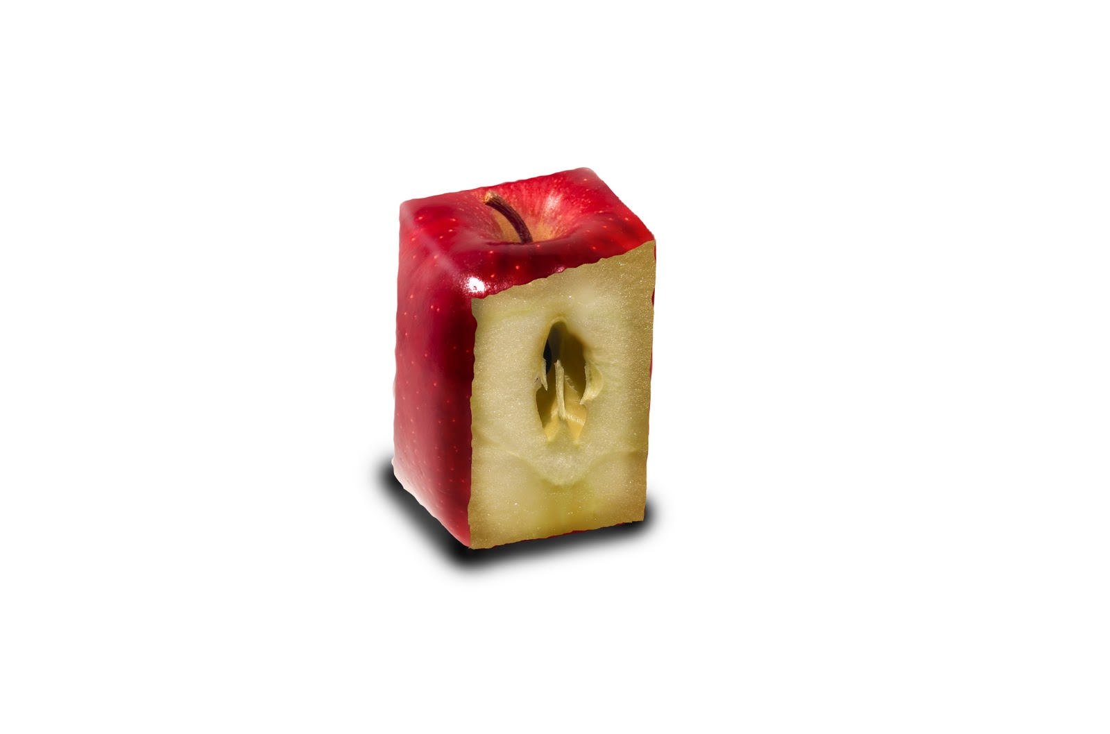 capture: square apple