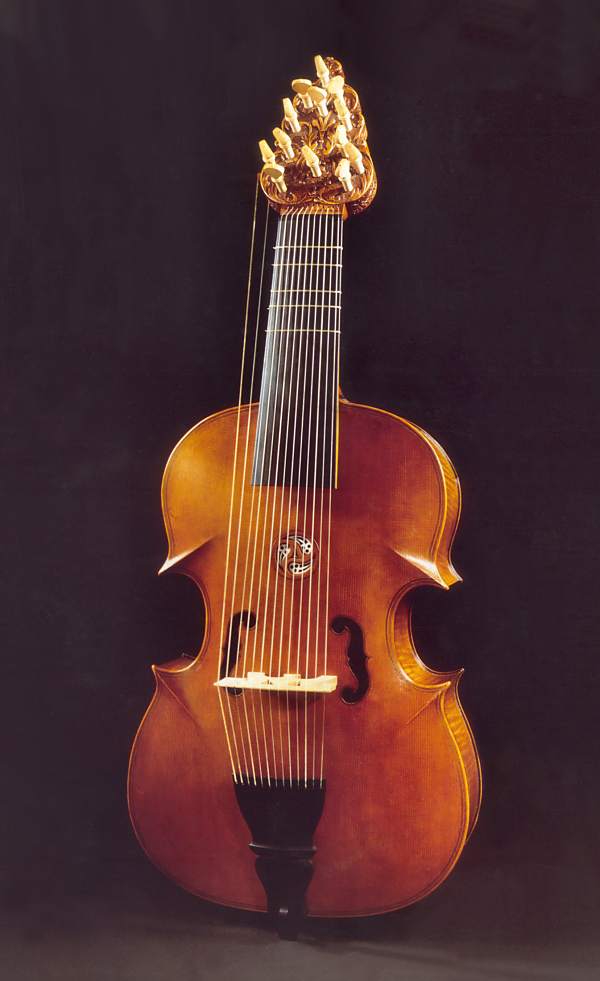 Lira da gamba - Lirone