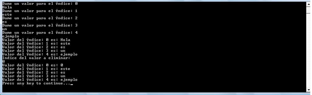 Código, tutoriales y lo que vaya aprendiendo...: Vectores dinámicos