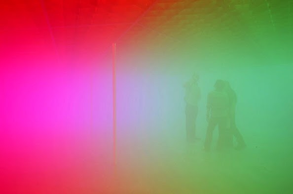 the treasure trove: Olafur Eliasson fog rooms