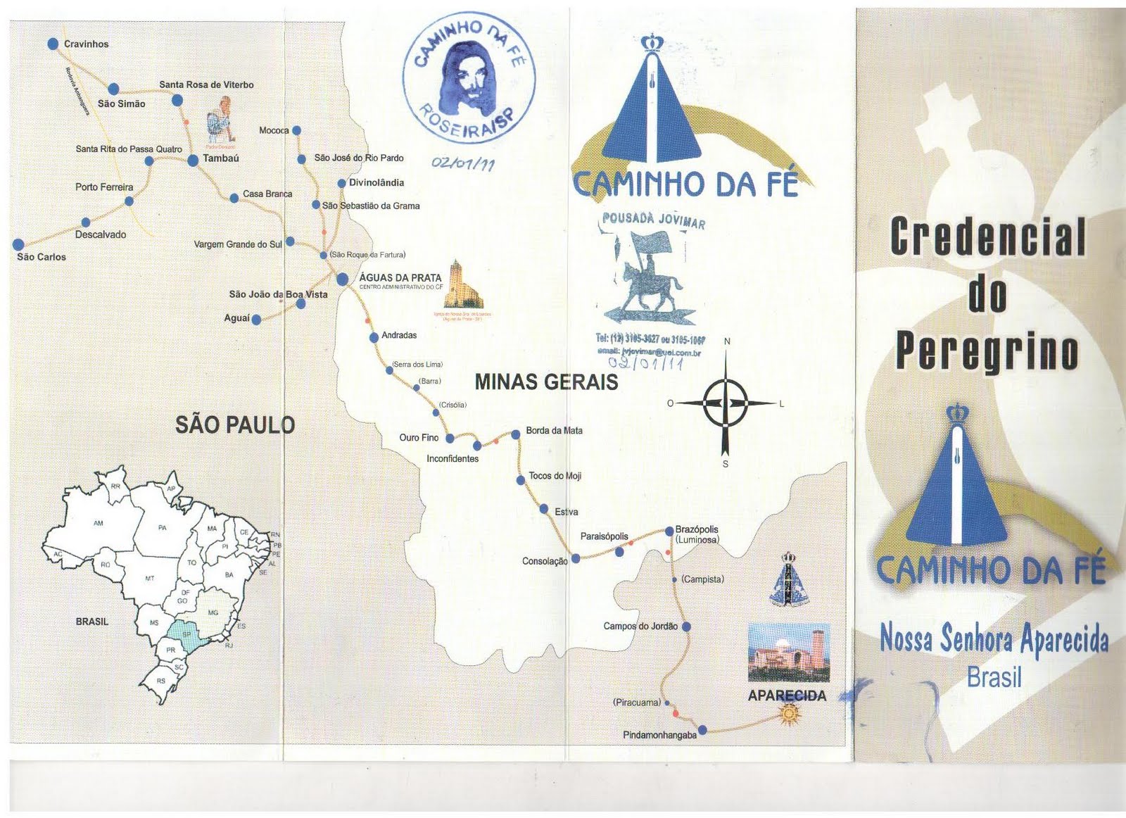 BLOG DA JACQUELINE TERTO: Caminho da fé - 540 km de peregrinação de uma ...
