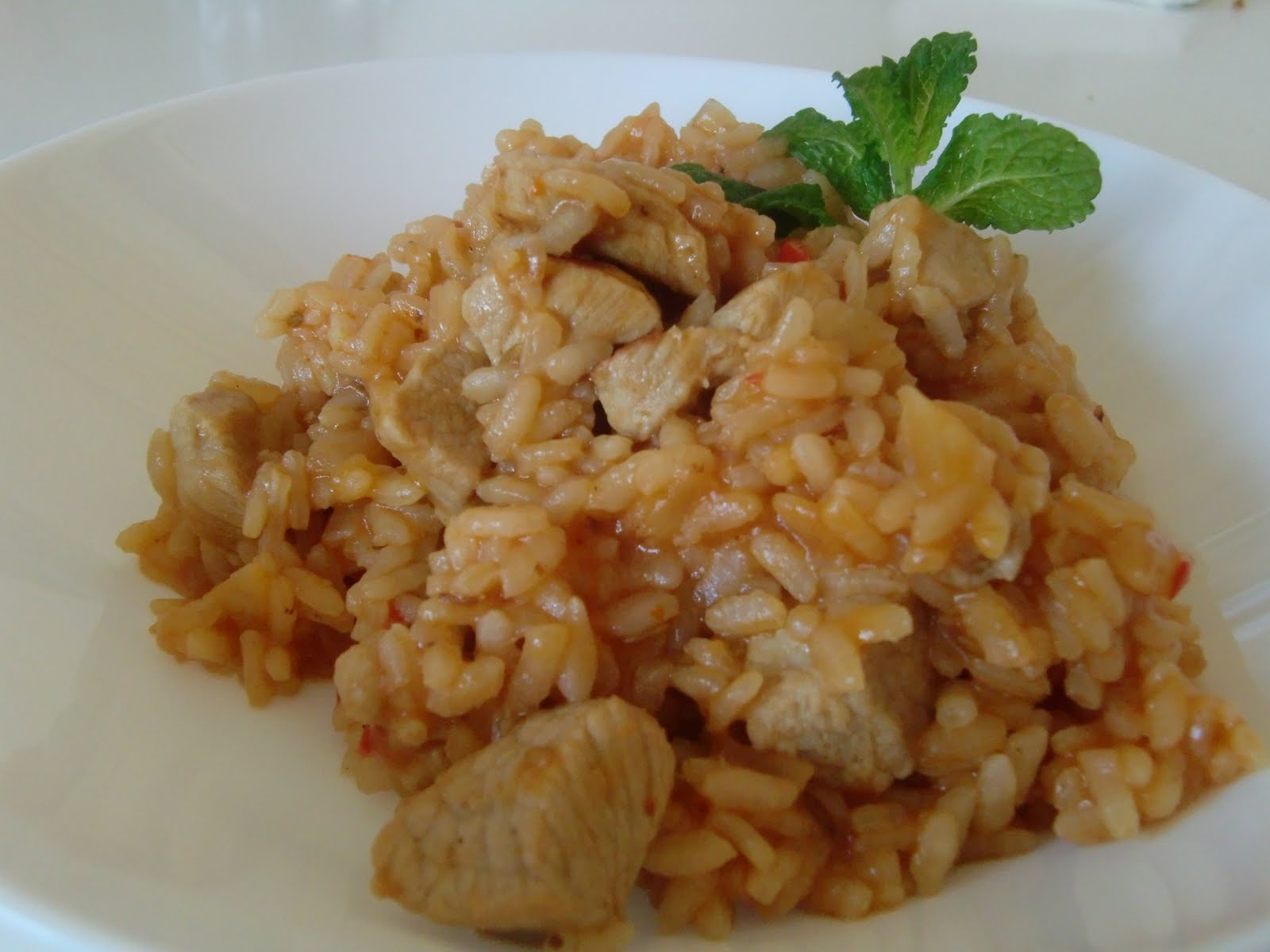 Con pan y postre: Arroz al comino