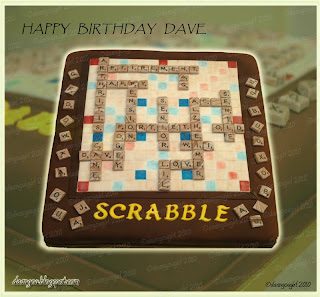 Daan Gou - 蛋糕: Scrabble Cake