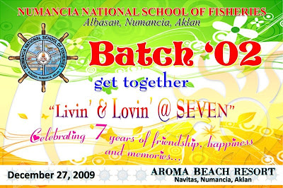 NNSF BATCH '02, through the years...: GET TOGETHER TARP