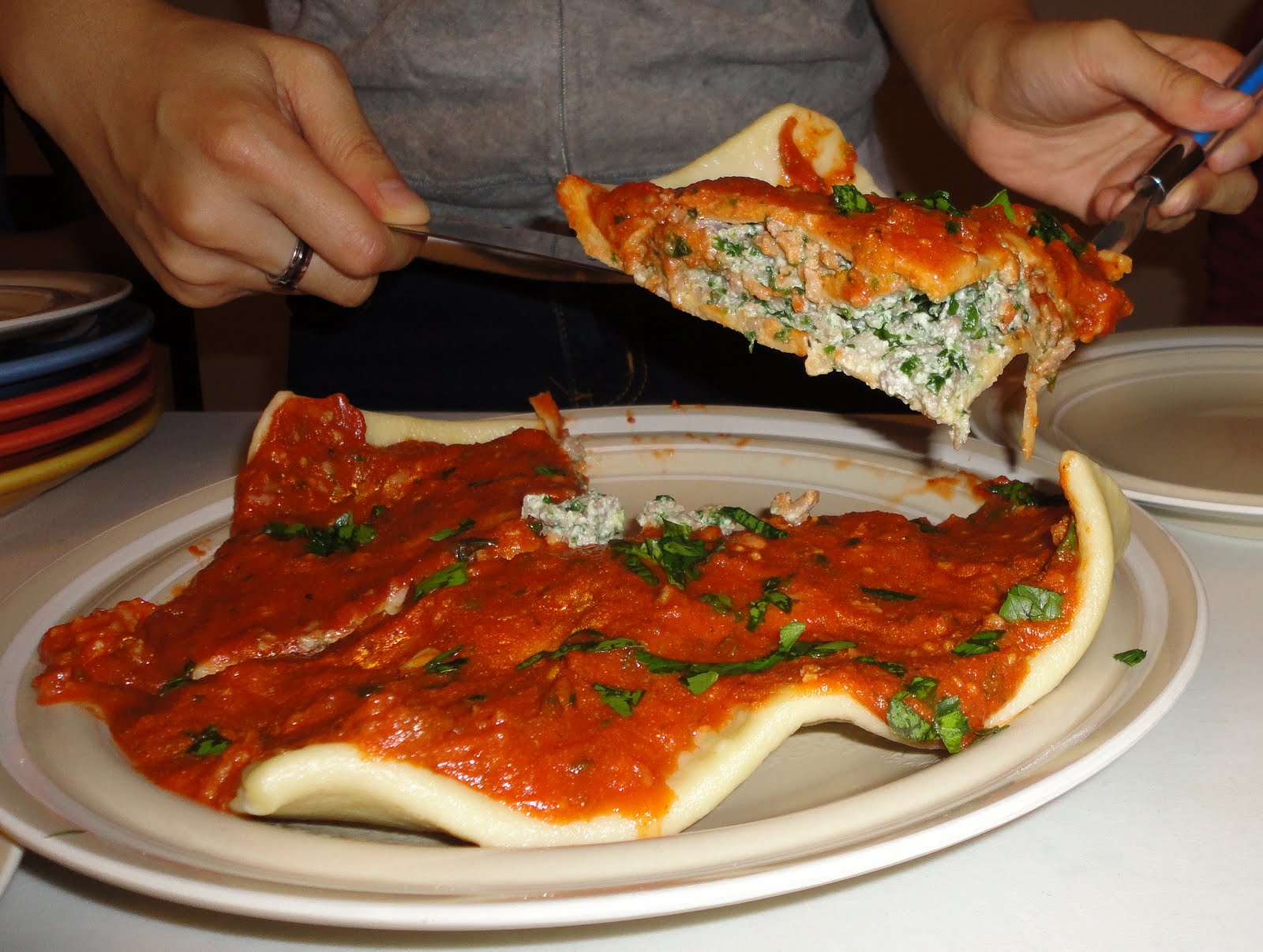 The Late Night Chefs: Giant Ravioli
