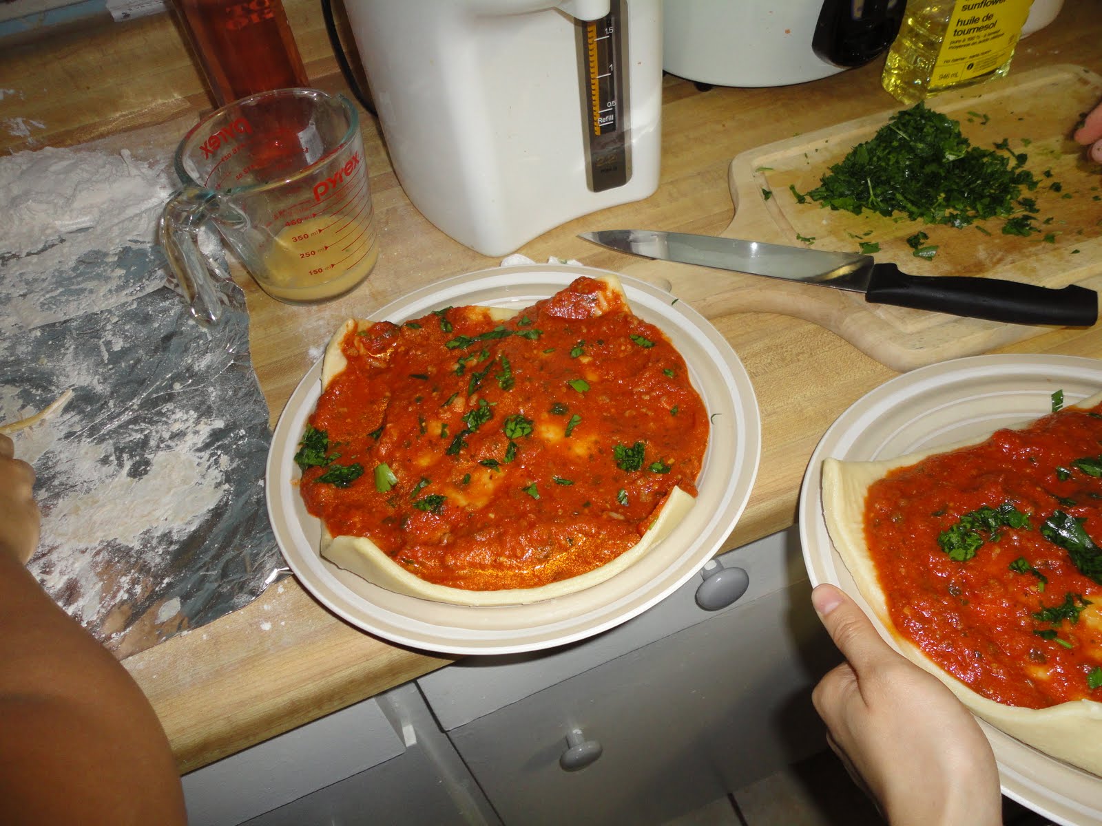 The Late Night Chefs: Giant Ravioli