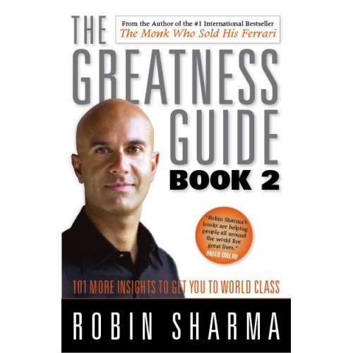 Few words collected from ROBIN SHARMA book greatness guide....
