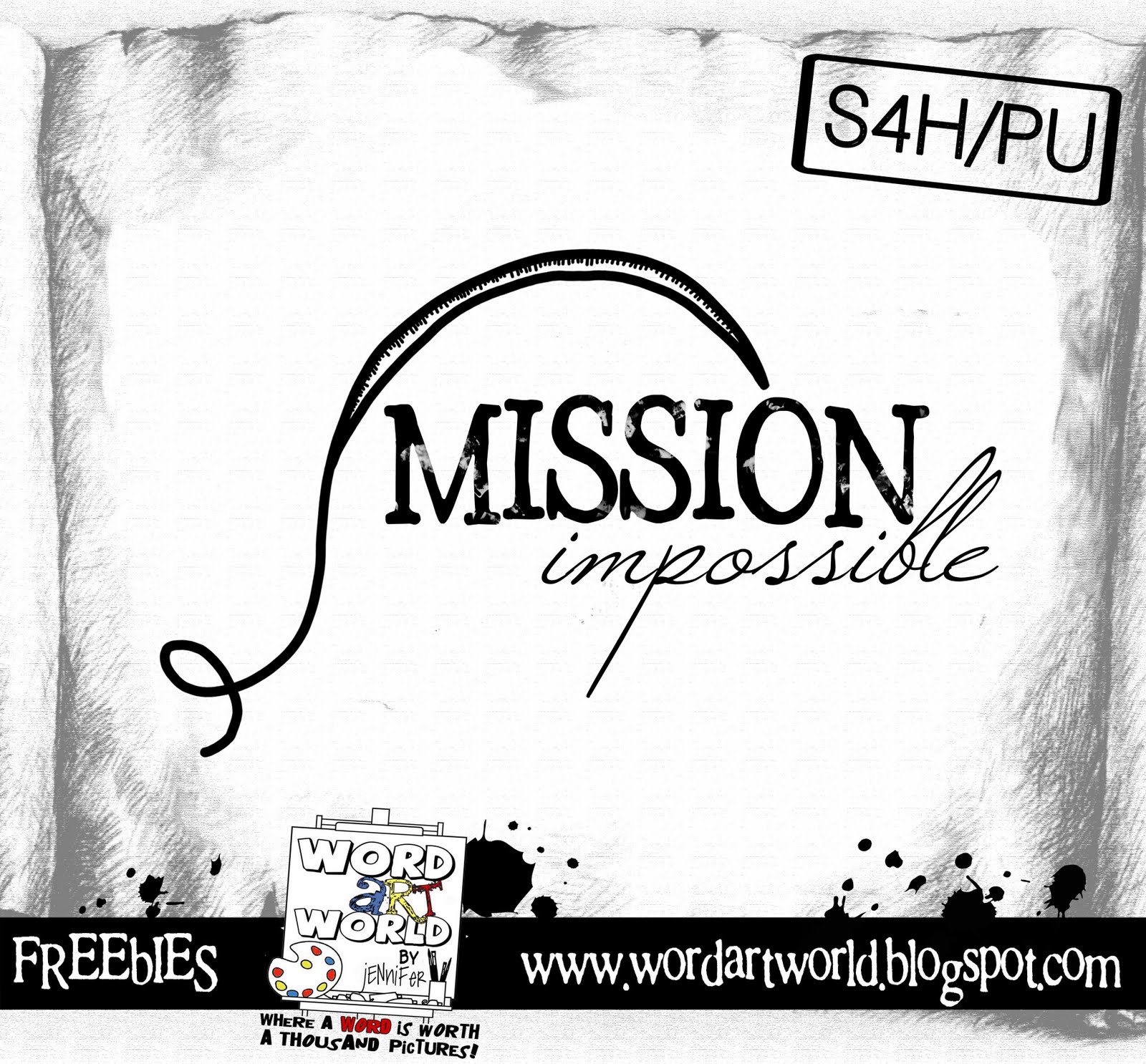 Word Art World: Mission Impossible
