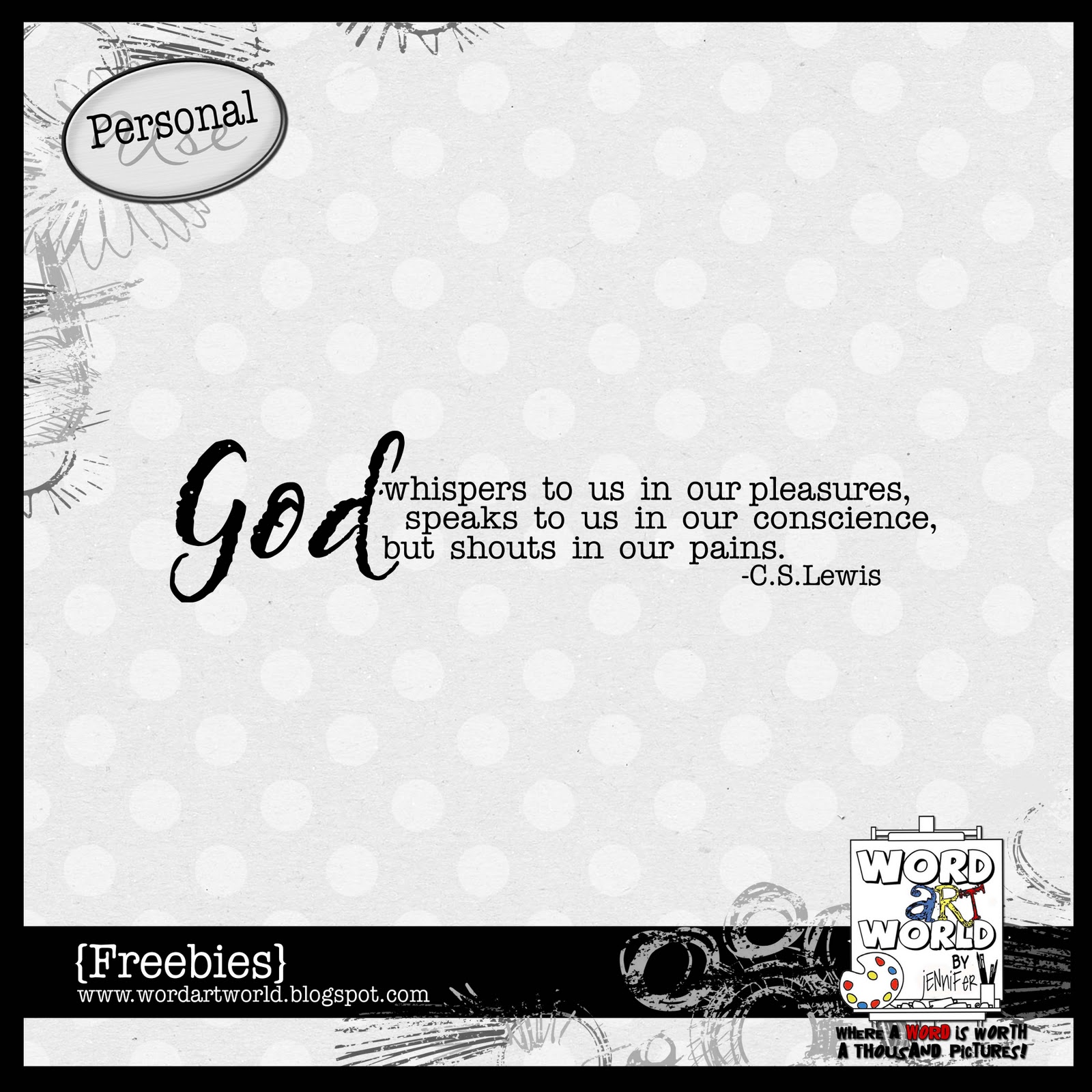 Word Art World: Contest Winner Announced!