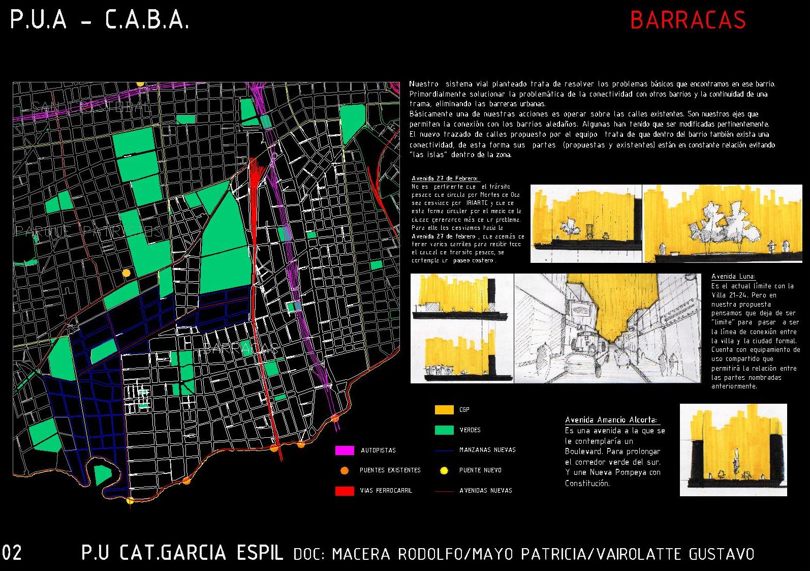 PLAN URBANO AMBIENTAL 2009: BARRACAS