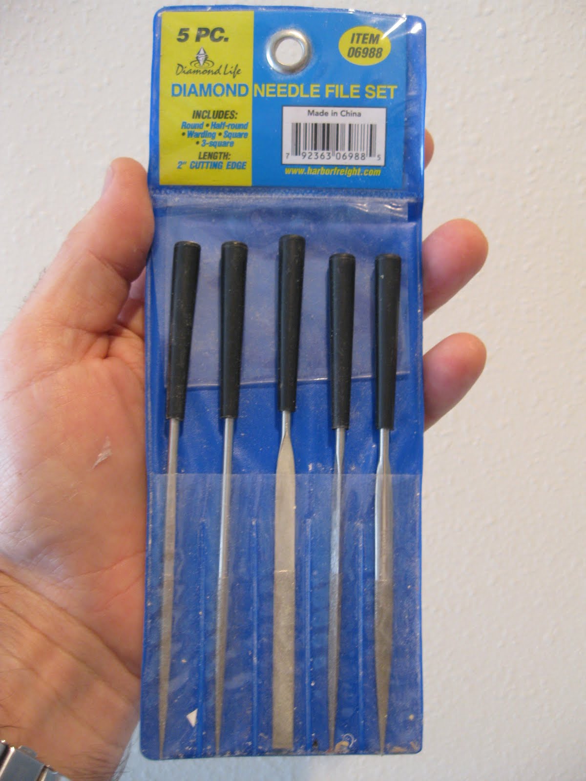 Model Rocket Building: Needle Files - The best out there!