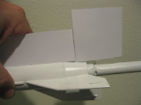 Model Rocket Building: MX-774 Kitbash Masking Part 16