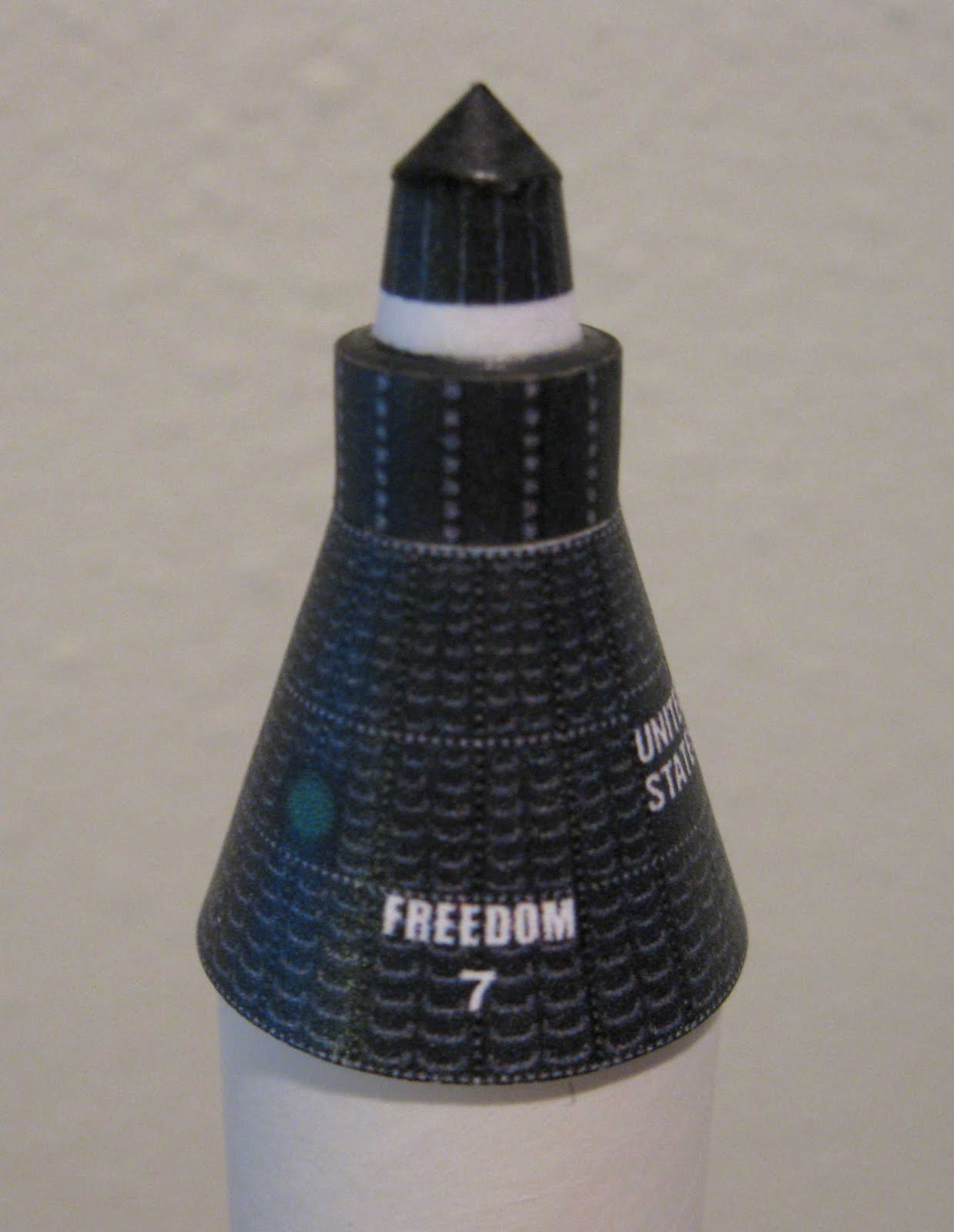 Model Rocket Building: Freedom 7 Build Part 6 Capsule