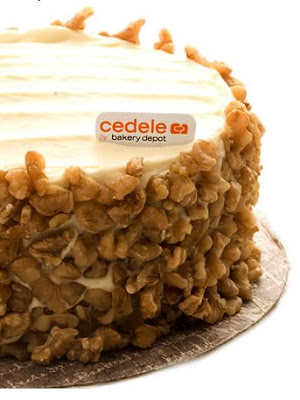 Indulgence after work-out...: No. 11 - Carrot Walnut Cake from Cedele