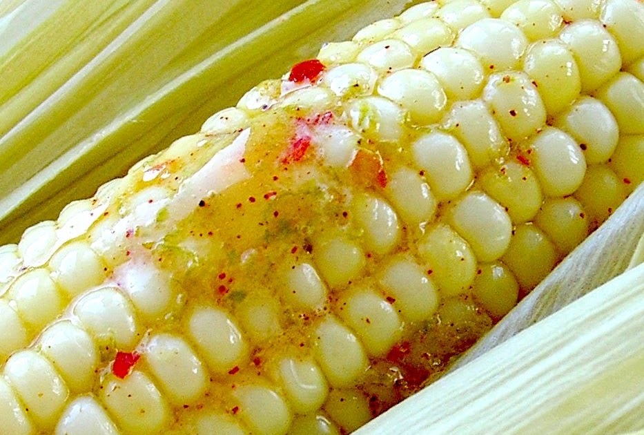 Dragon's Kitchen: Roasted Corn with Chili Lime Butter