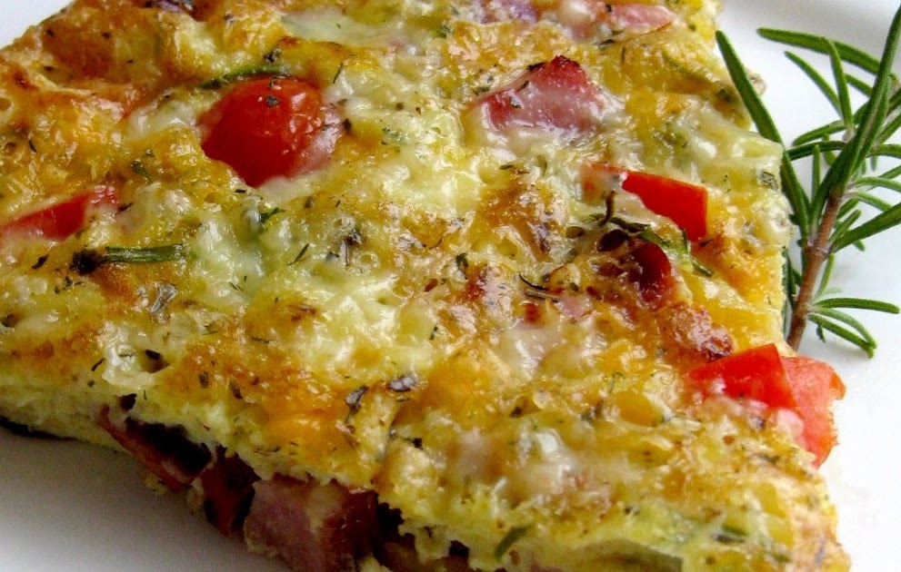 Dragon's Kitchen: Ham and Vegetable Frittata With White Cheddar