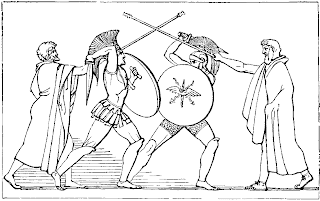 Hector, Iliad, Homer, and a whole lot more.: Hector Vs. Ajax