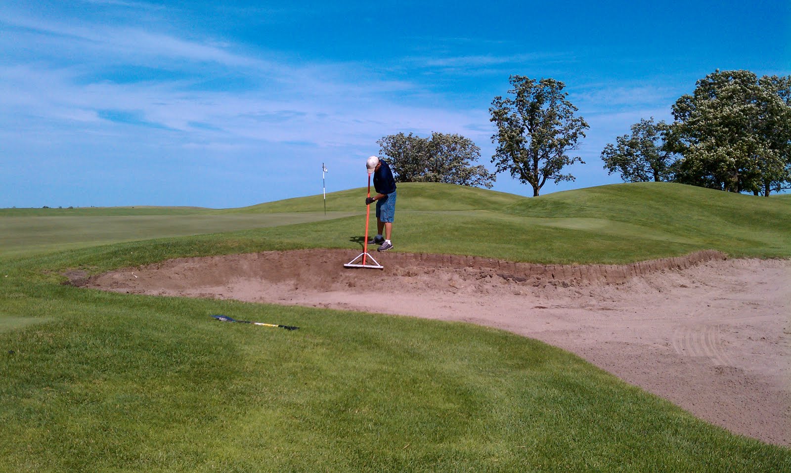 Wildflower Golf Course Turfgrass Management: Bunker Edging