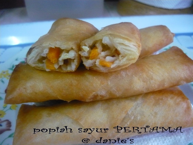 DANIE'S RECIPES COLLECTION: Popiah Sayur PERTAMA