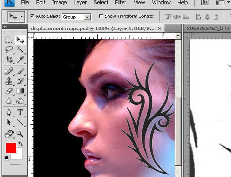 Free PhotoshopTutorials: How To Create a Tattoo Using Adobe Photoshop CS4