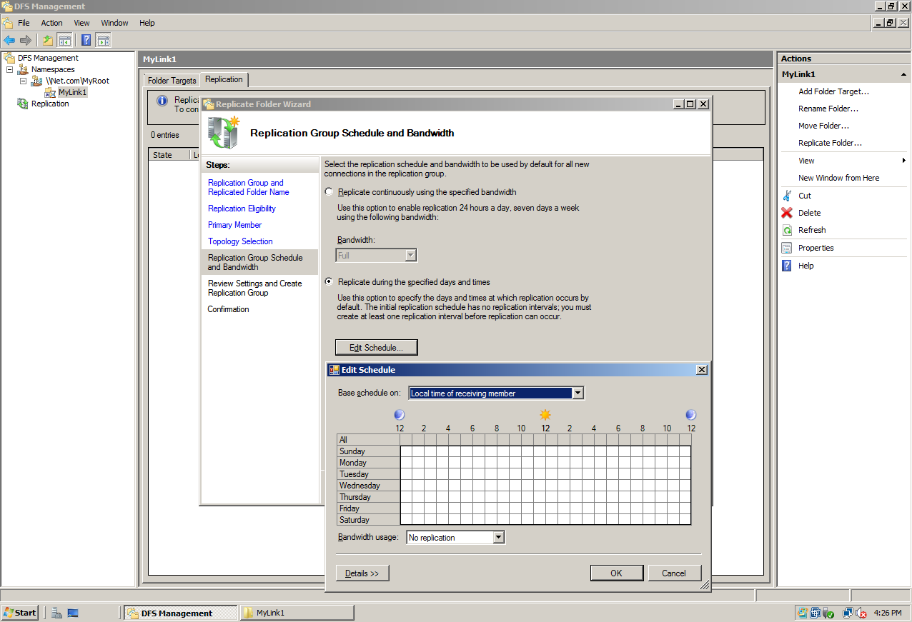 AD Shot Gyan: Configuring DFSR In Windows 2008 R2 - Part 1