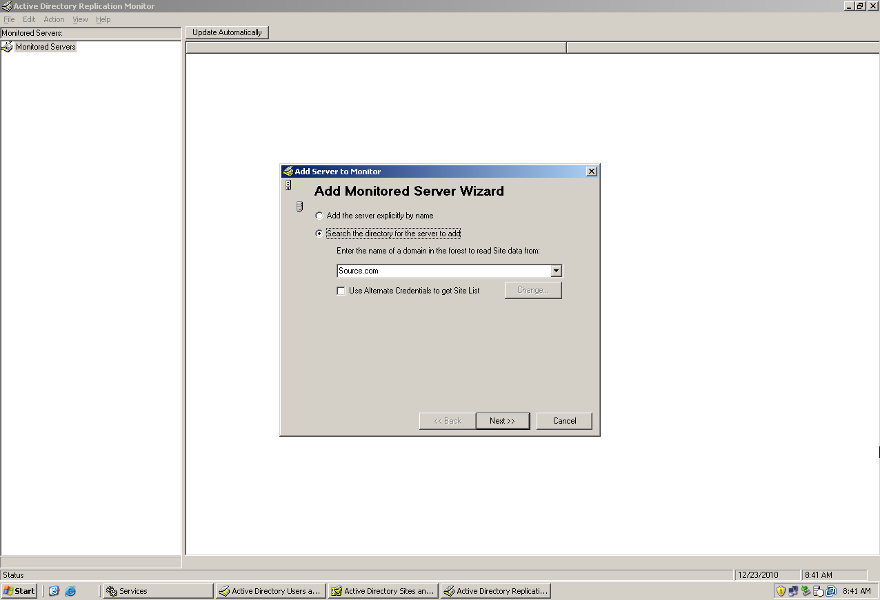 AD Shot Gyan: How To Use Replication Monitor {Replmon}