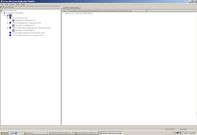 AD Shot Gyan: How To Use Replication Monitor {Replmon}