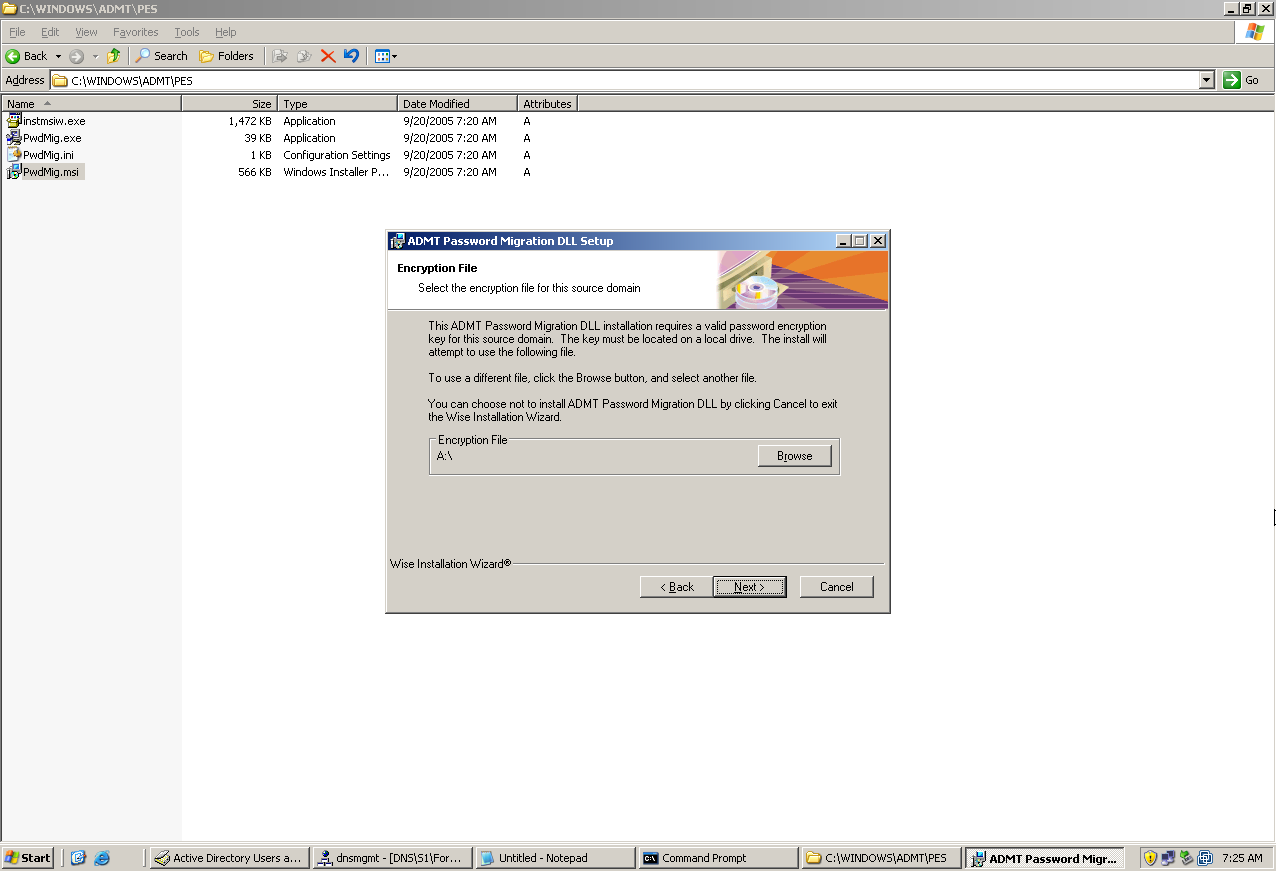 AD Shot Gyan: Configuring Password Export Server {PES} {ADMT 3.0}