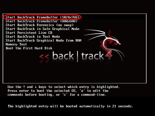 Instalación de BackTrack 4 en VMware Workstatsion 7 - Seguridad y Redes