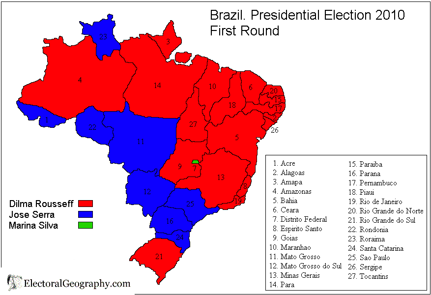 GeoCurrents Community Research: Brazil's Presidential Election and the ...