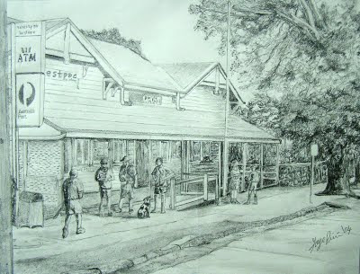Cooktown Post Office Drawing 2004