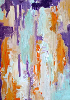 Daily Painters Abstract Gallery: Daily abstract , oil painting by Maria ...