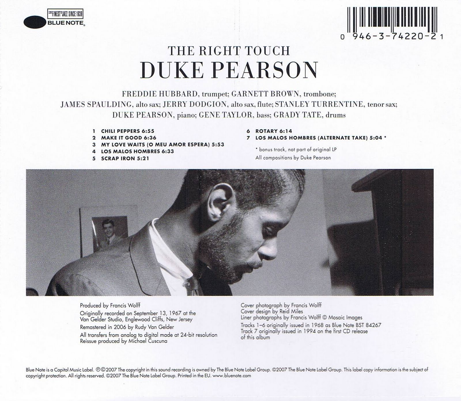 Reino de Mondongo: Duke Pearson - The Right Touch