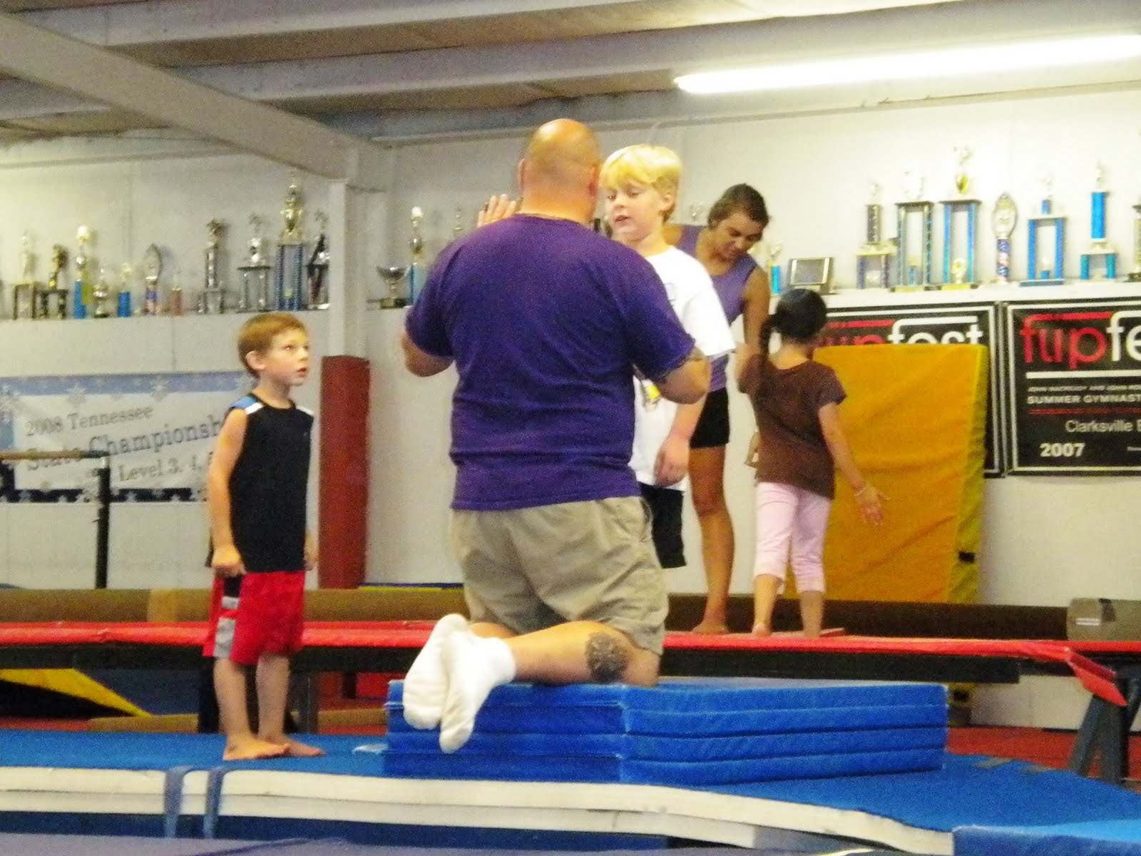 Daisys and Diggers: Clarksville Elite Gymnastics has all 'BOY' classes~