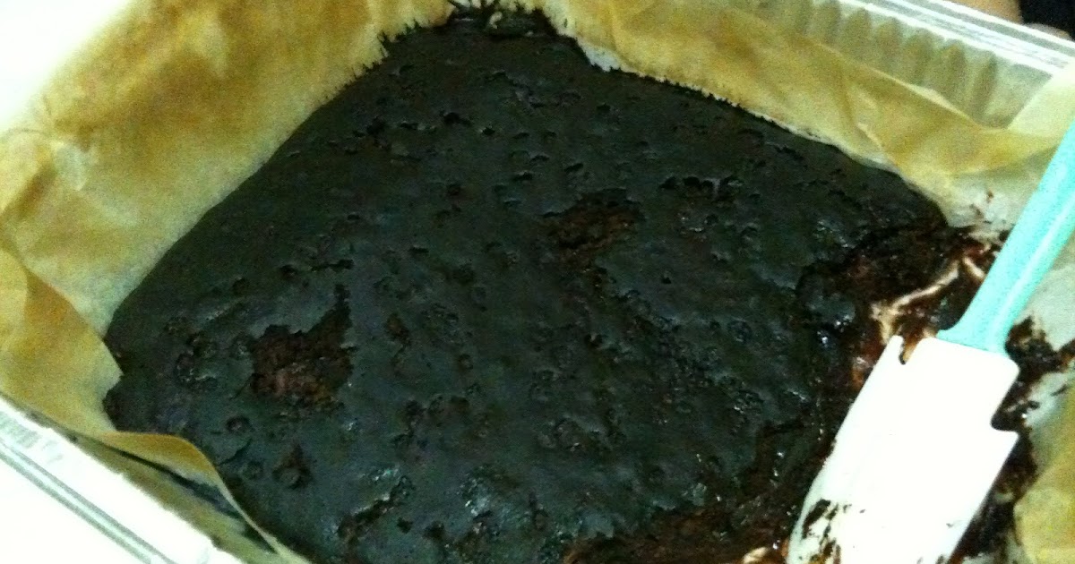 A Mom's Journey: First Attempt to bake brownies - FAILED