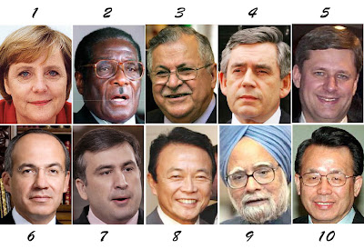 World Leaders By Picture Quiz - By Mattchicago