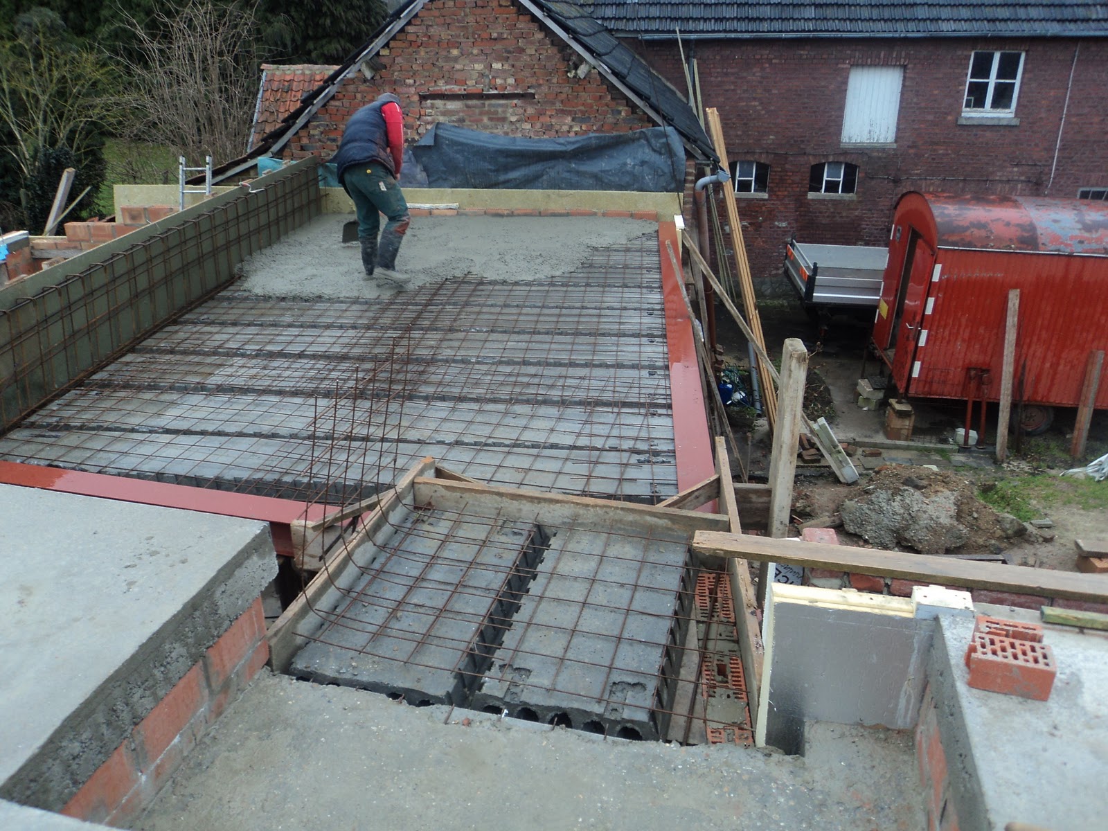 Bouwavontuur op de Overbroekstraat van Martijn & Caroline: Beton op ...