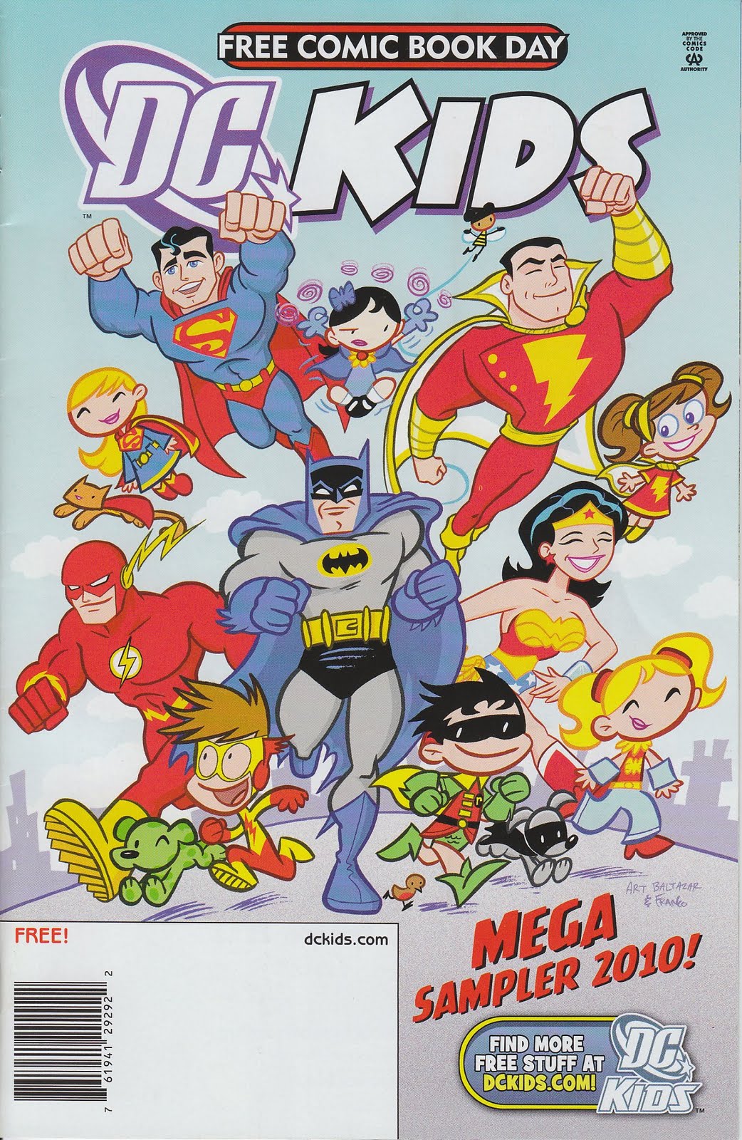 Supergirl Comic Box Commentary: FCBD 2010: DC Kids Mega Sampler 2010