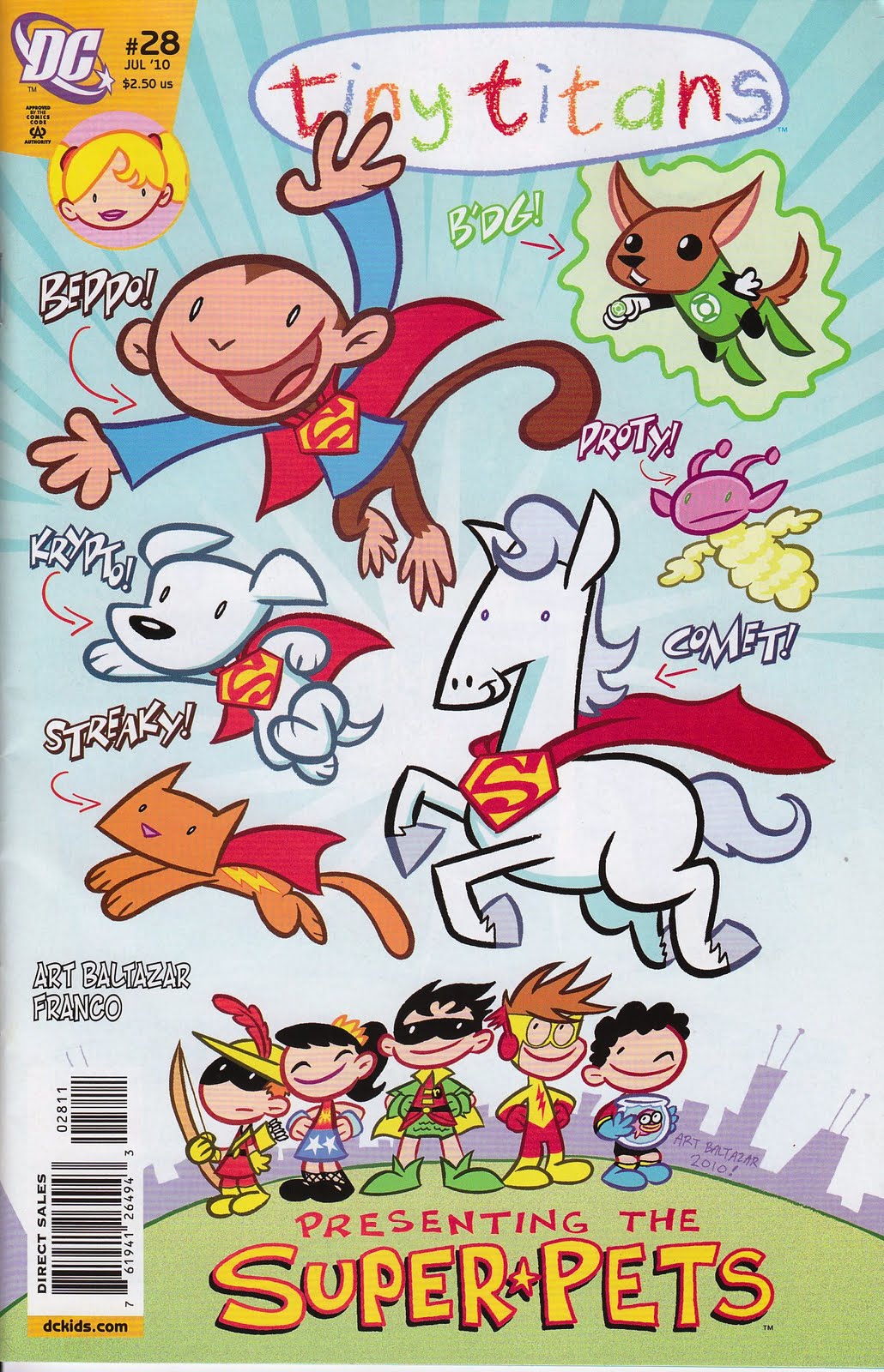 Supergirl Comic Box Commentary: Review: Tiny Titans #28