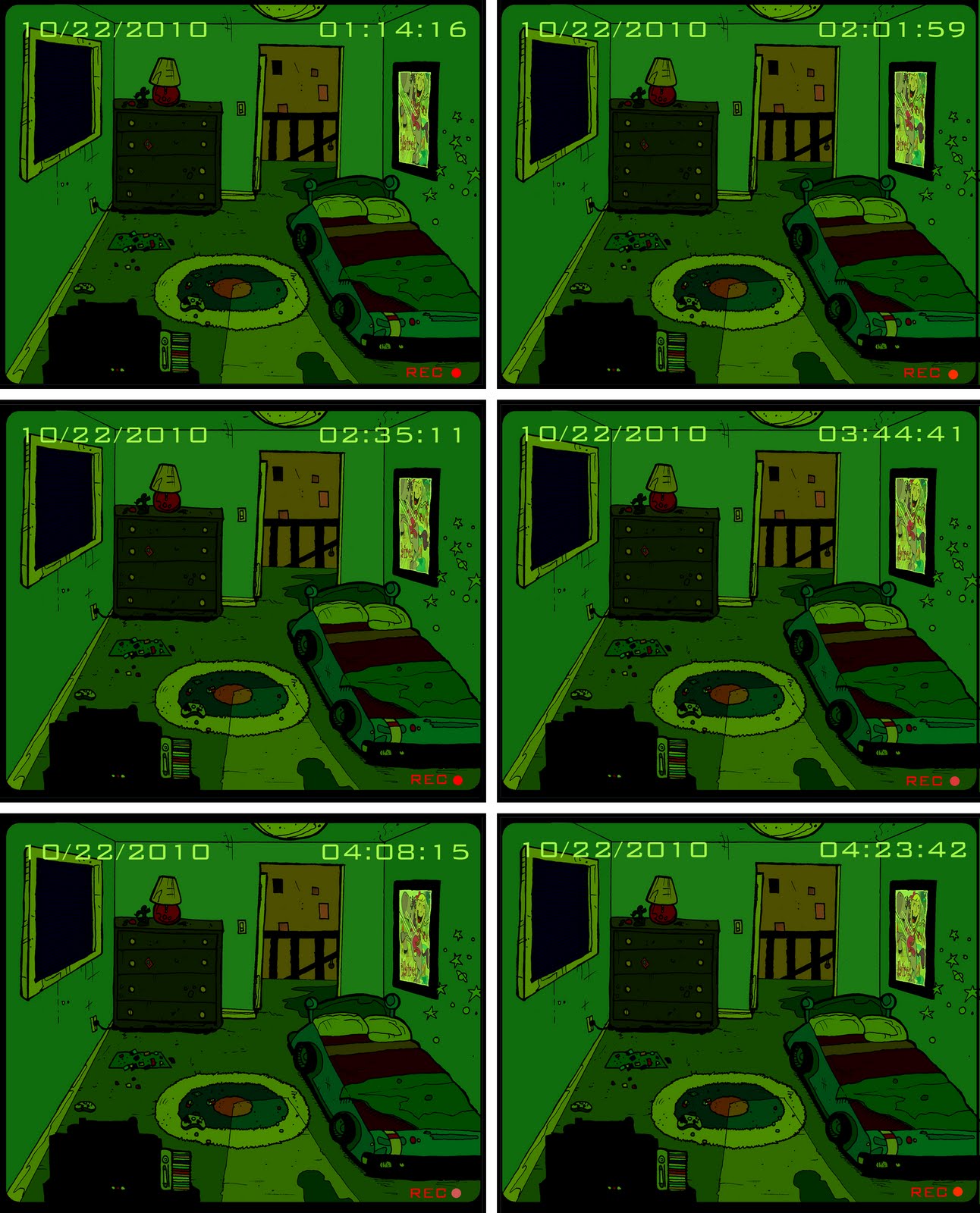 T.C. De Witt - the cartoons: Paranormal Activity