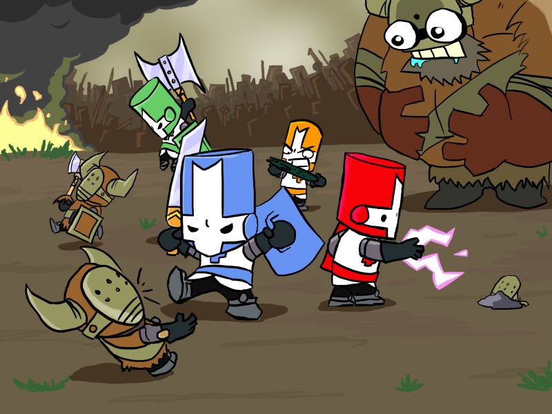 Popcorn Reviews by Xander: Castle Crashers on the XBOX 360