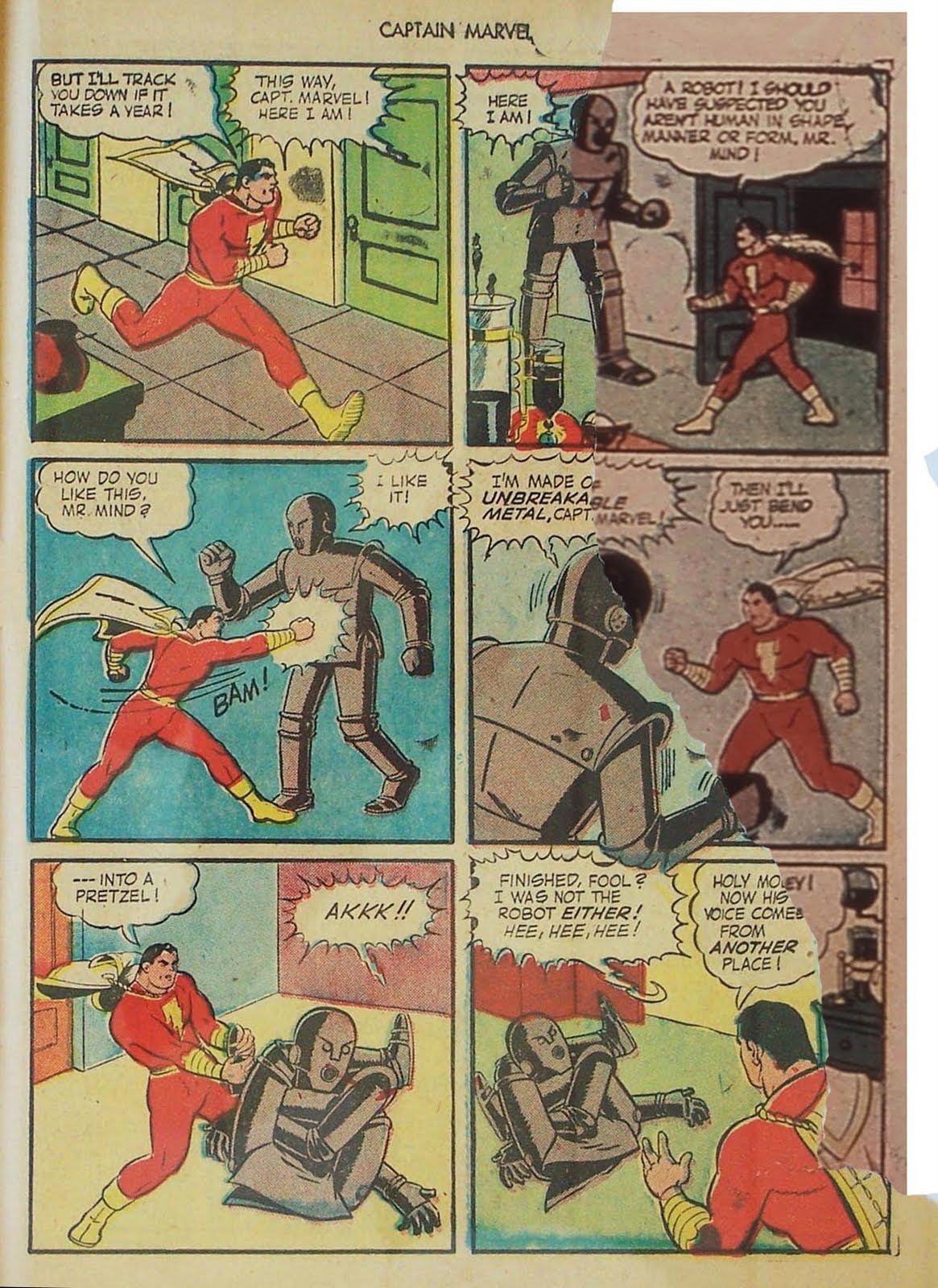 Inside Jeff Overturf's Head: Saturday Serials - Captain Marvel and the ...