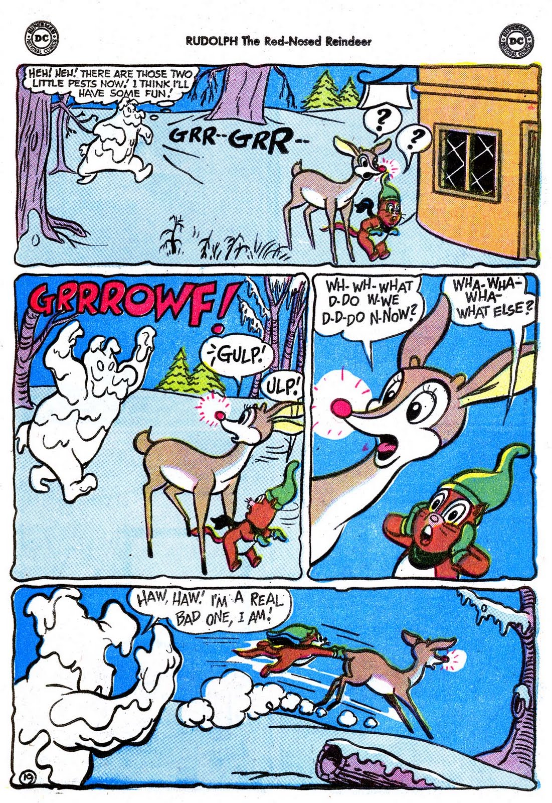 Inside Jeff Overturf's Head: "Rudolph" the DC Comics Reindeer - 1959